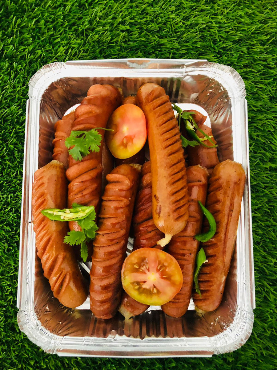 Grilled bockwurst sausage (Chicken) 1kg – Aus Lanka Delivery