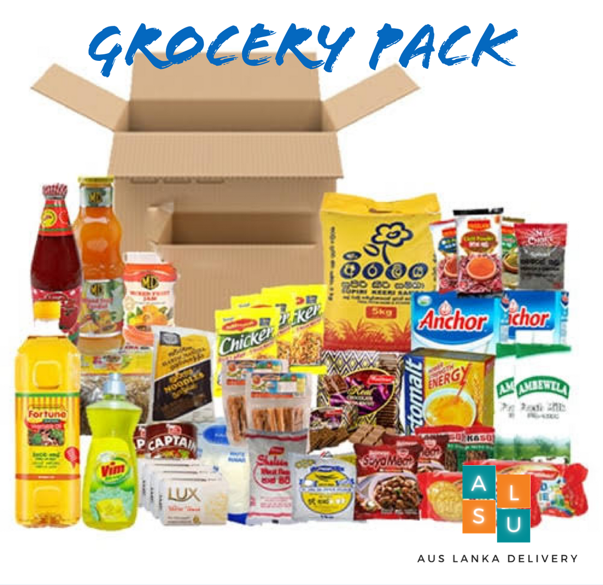 Grocery Pack - Essential for everyone – Aus Lanka Delivery